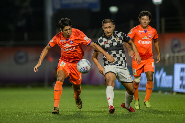2019 SPL 10th Leg vs Brunei DPMM FC Dominant White Swans Held By DPMM