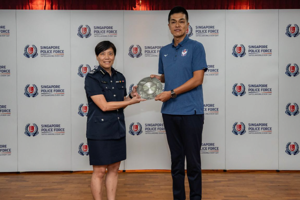 The Club is pleased to receive the Community Partnership Award by ...