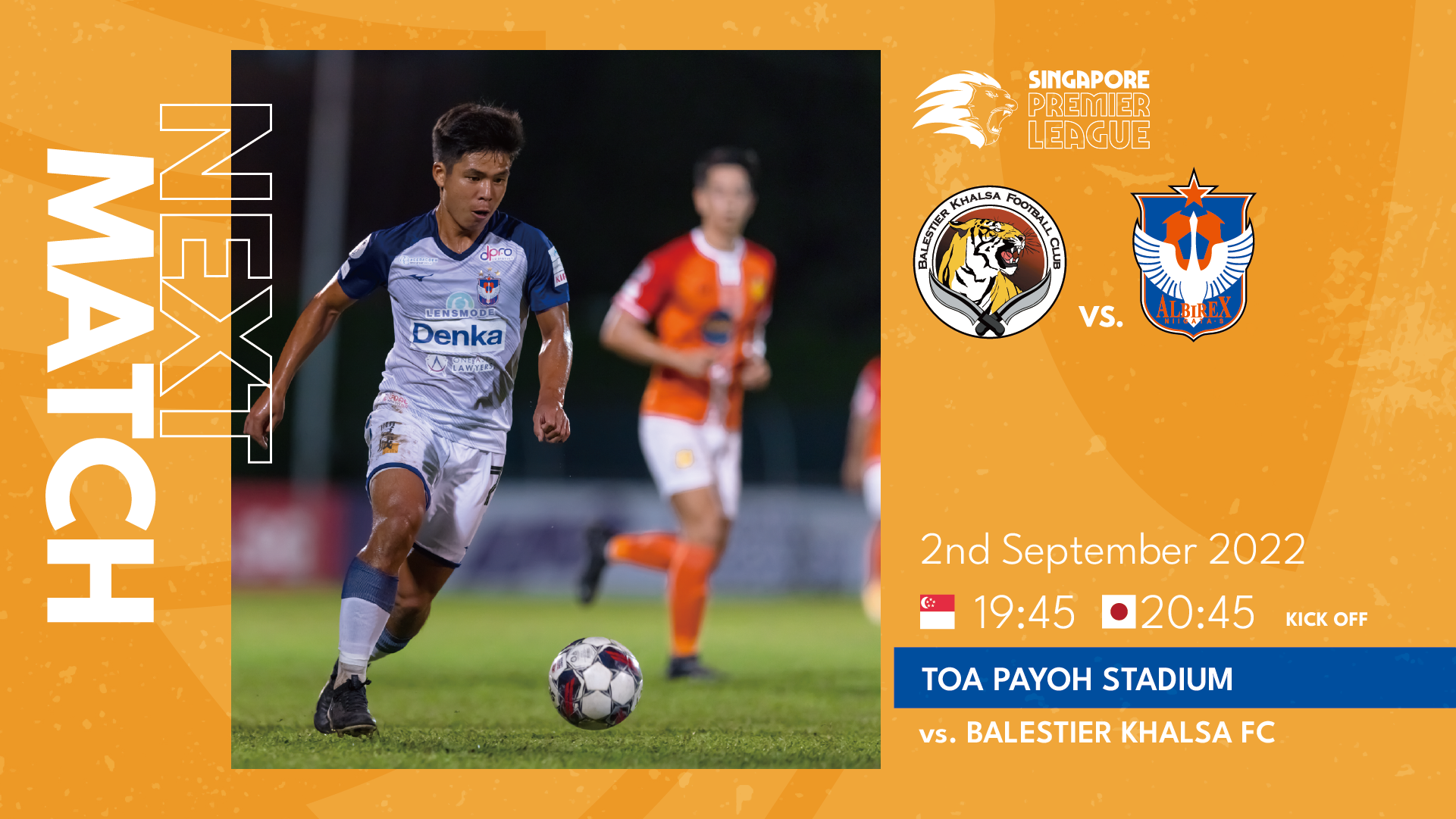 【SPL 2022】Match & Ticketing Information vs Balestier Khalsa FC on ...